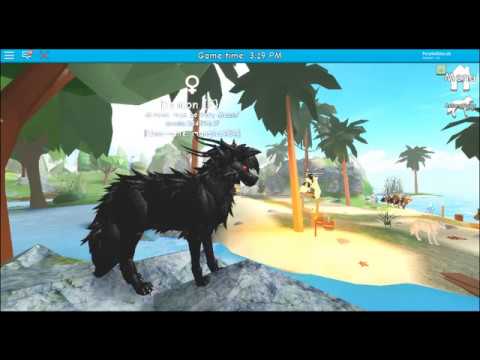 The Day In The Life Of A Demon Wolf {Roblox Wolves' Life Beta} - YouTube