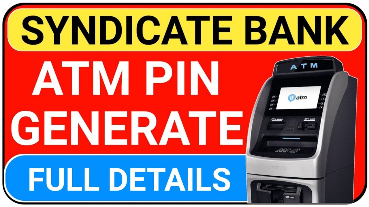Syndicate Bank Atm Card