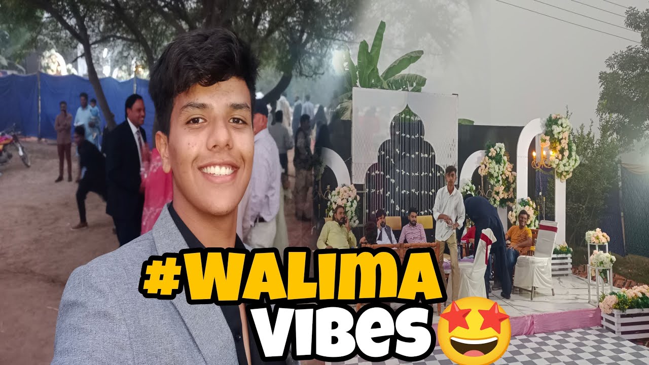 Kalu ny Waleemy Per Mazy Krwa Diye...😍🥳 | Roel's Simple Life - YouTube