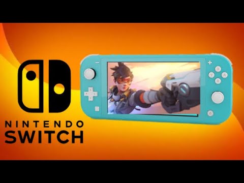 OVERWATCH EN NINTENDO SWITCH LITE HANDCAM - YouTube