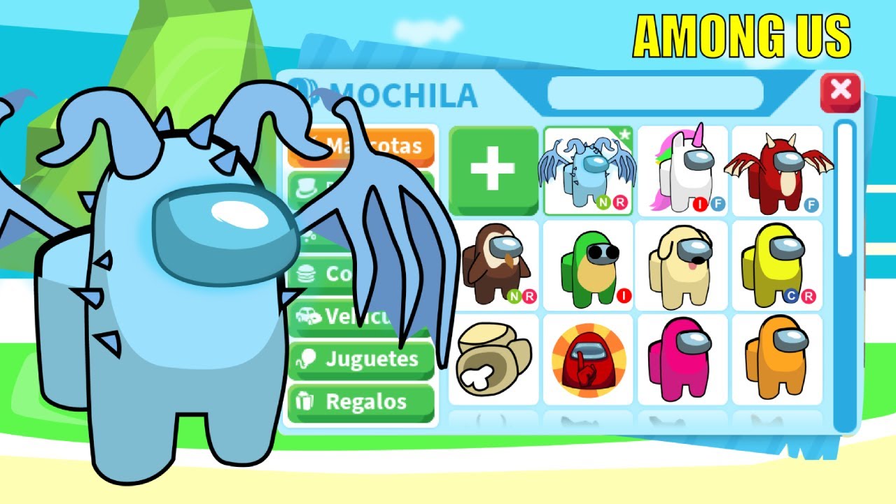 Mascotas de Adopt Me en Among Us | Making characters Among us in Adopt ...