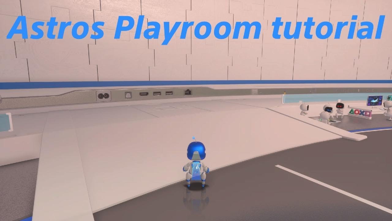 Astros Playroom tutorial - YouTube