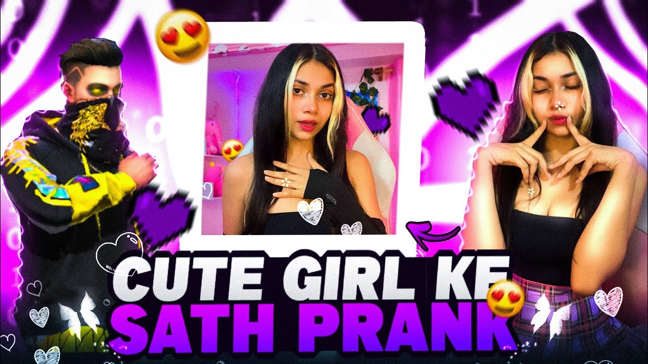 SATVIK vs Cute Girl🤩 in Live CS Rank🔥 Funny Match😂 - YouTube