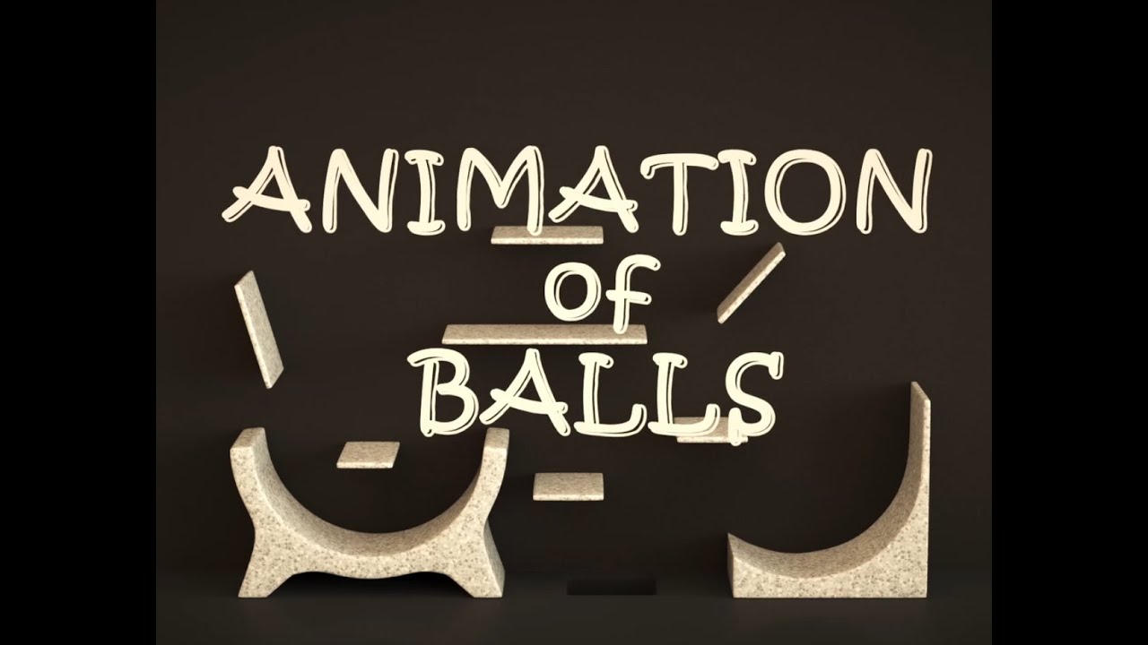 Animation of balls - YouTube