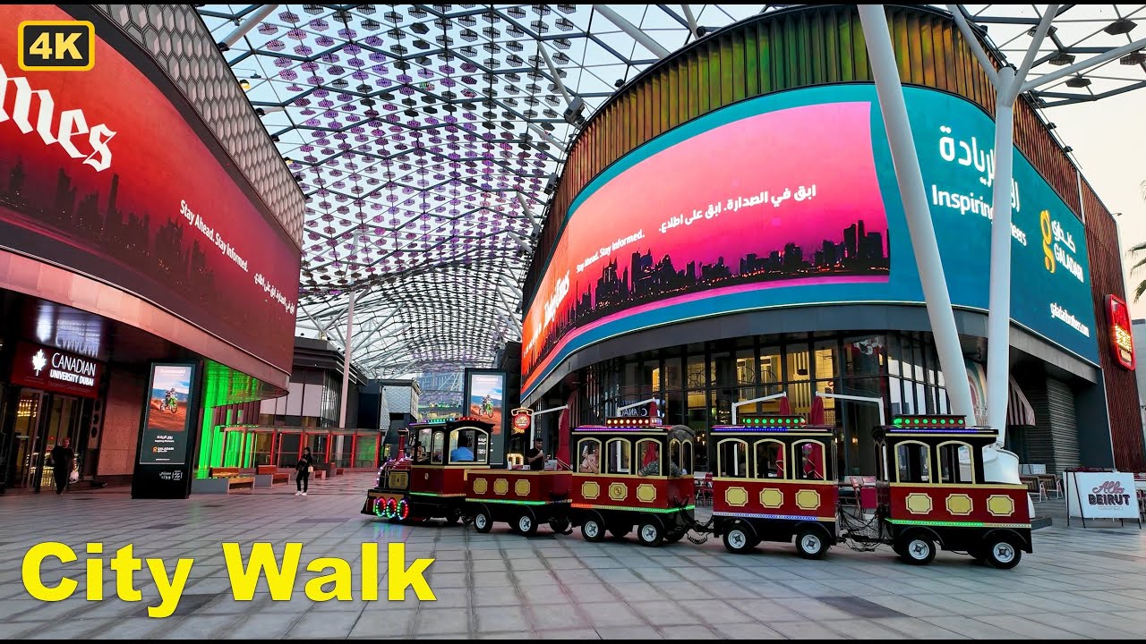 Dubai City Walk | Evening Walking Tour | 09 July 2025 - YouTube