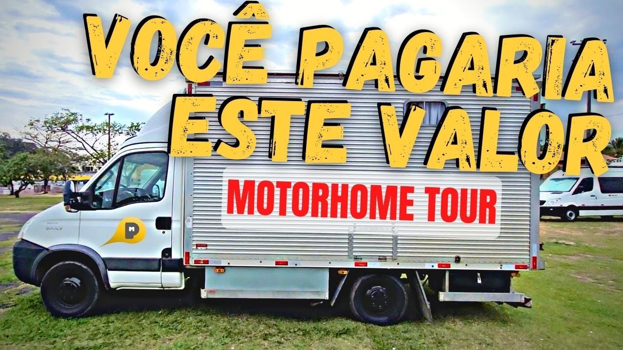 Tour pelo MOTORHOME mais discreto do Brasil - Saiba quanto ele custou ...