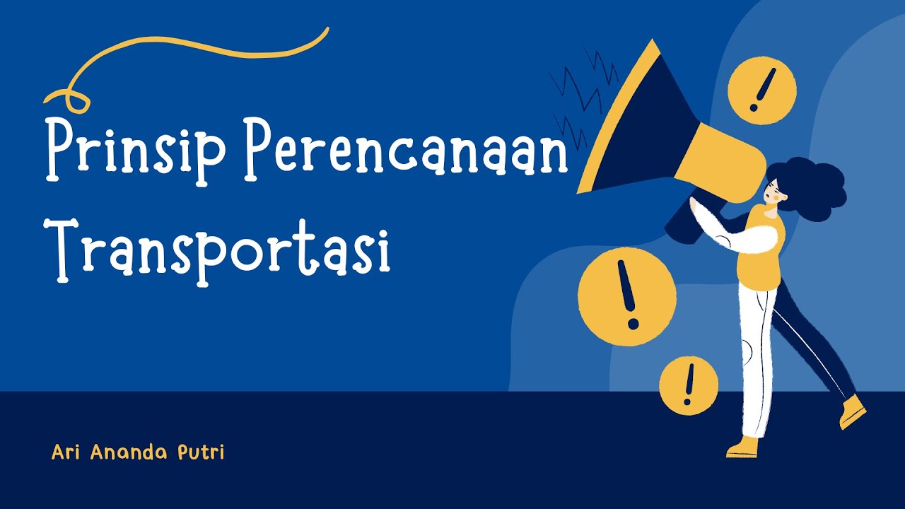 4 Step Model !! Prinsip Perencanaan Transportasi !! - YouTube