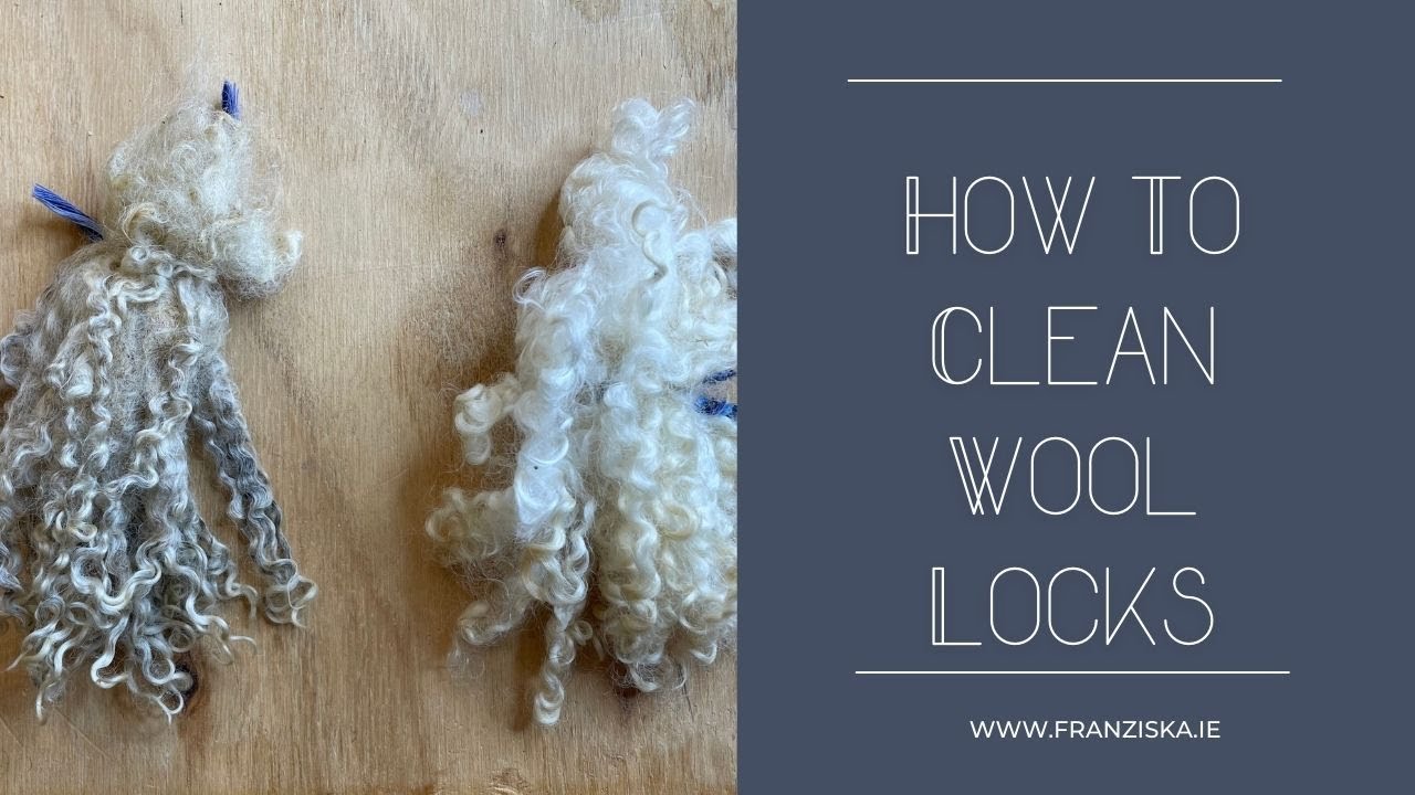 How to clean wool locks - YouTube