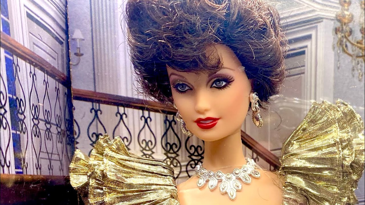 2010 JOAN COLLINS Celebrity BARBIE COLLECTOR Doll DYNASTY Alexis ...