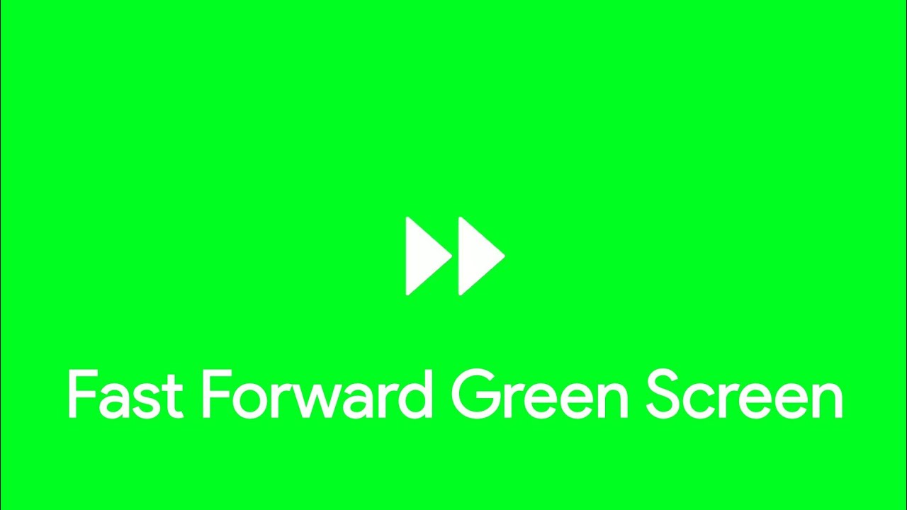 Fast Forward Green Screen [Copyright Free] - YouTube