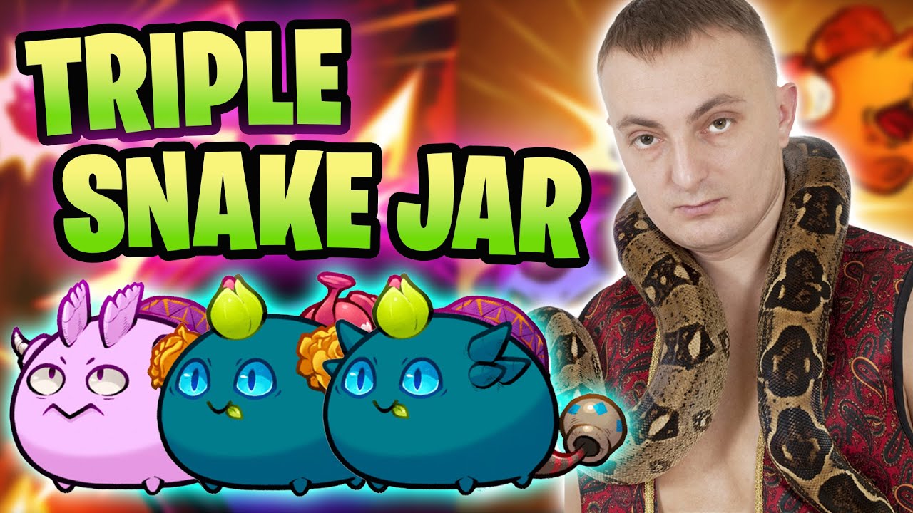 TRIPLE SNAKE JAR BUILD | ORIGINS LEADERBOARDS | AXIE INFINITY - YouTube