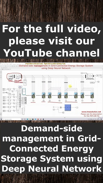 Demand-side management in Grid-Connected Energy Storage System using Deep Neural Network - YouTube