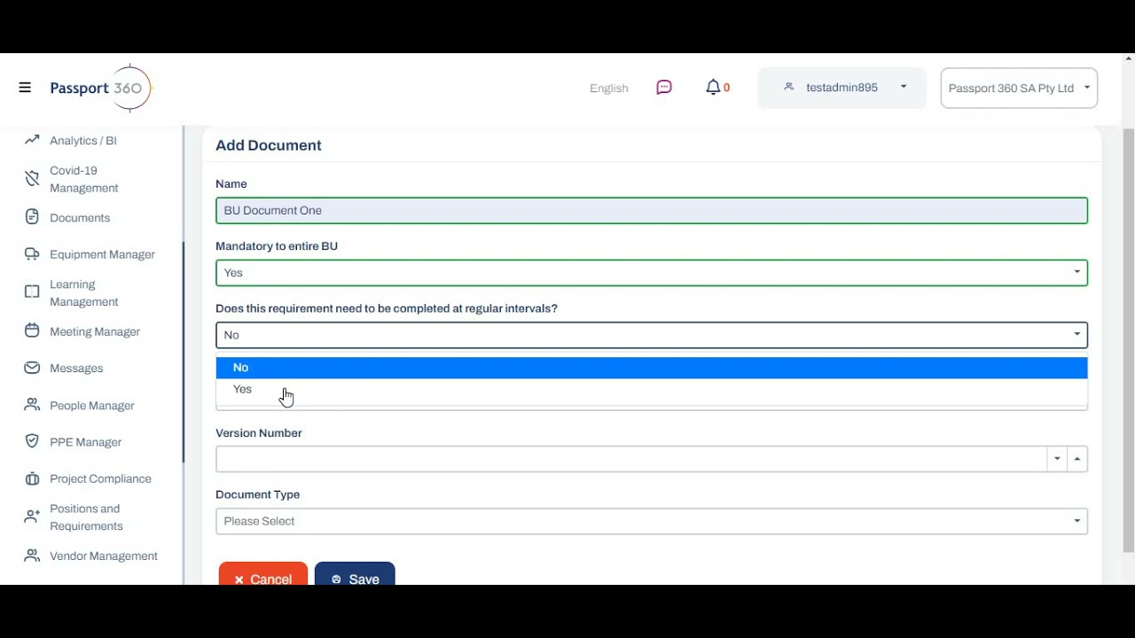 Create and Manage BU Requirements - YouTube