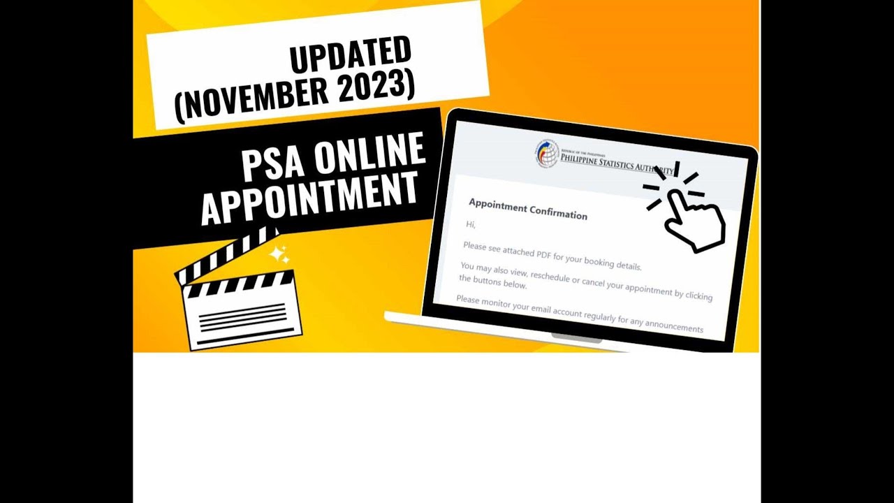 UPDATED PSA Online appointment (November 2023) / Paano kumuha ng PSA ...