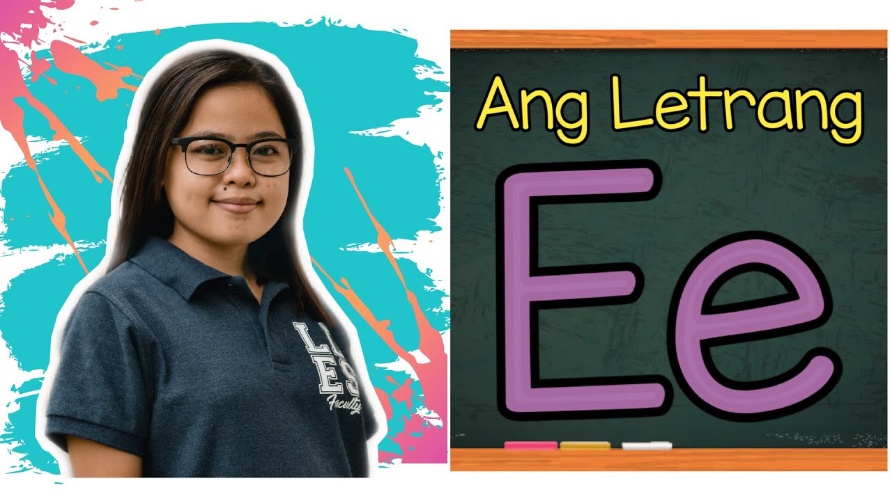 MATUTO KASAMA SI TEACHER KRISHA - Ang Letrang Ee - YouTube