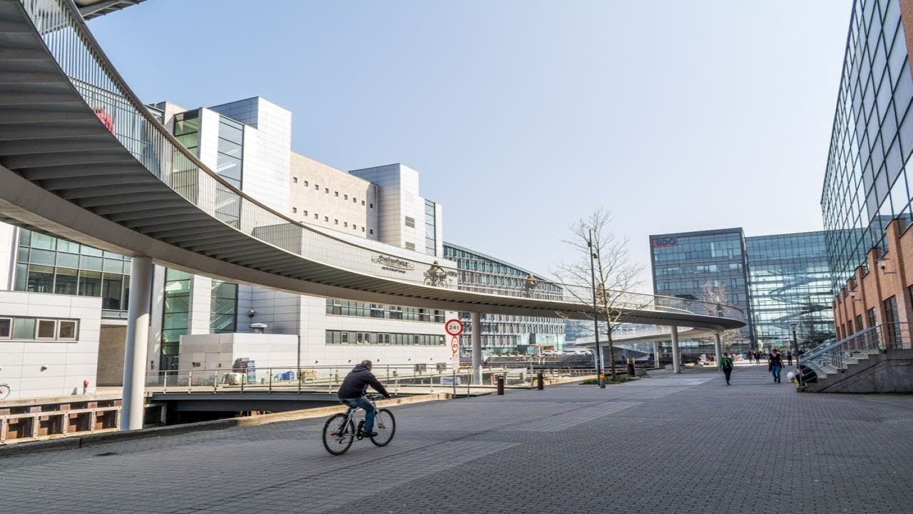 Copenhagen - The Bicycle Snake Bridge (2019) - YouTube