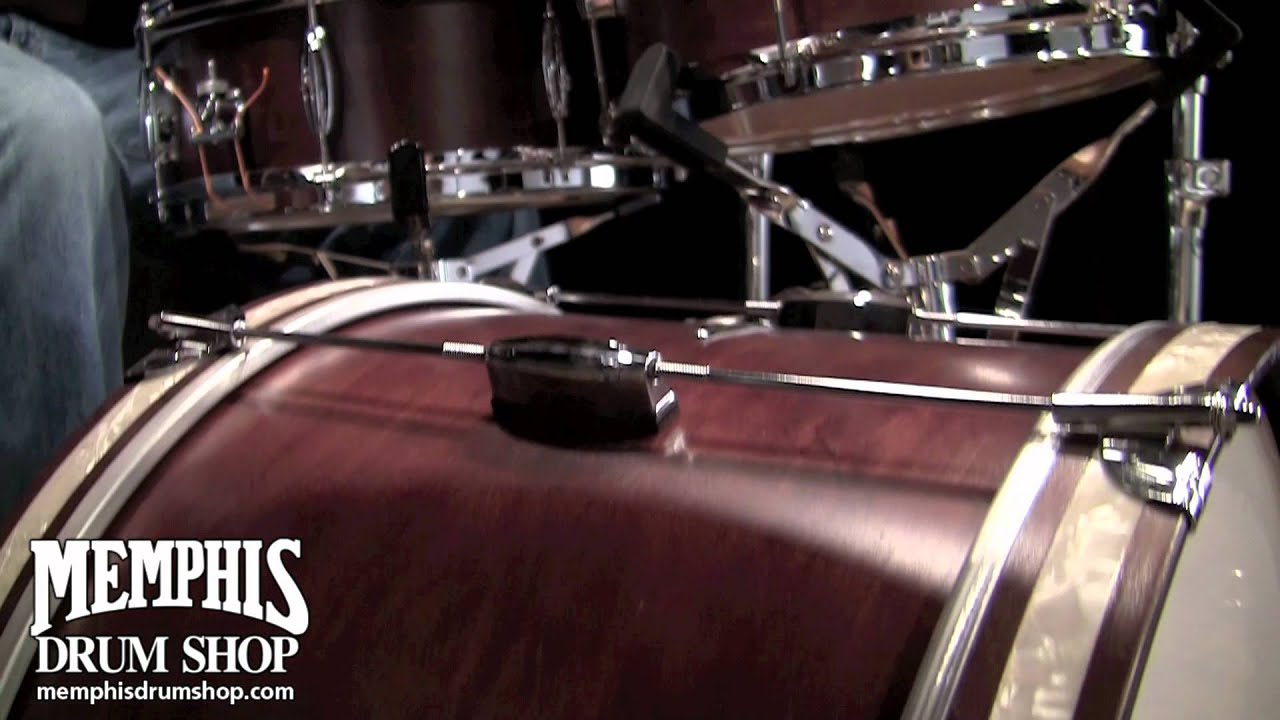C&C Custom Player Date II Bebop Drum Set - Walnut Lacquer - YouTube