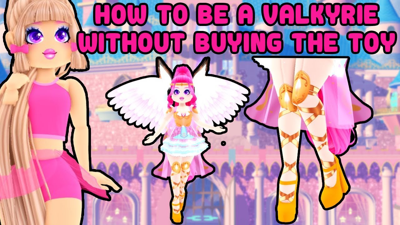How To Be A Valkyrie Without Buying The Toys Royale High New Set Hacks - YouTube