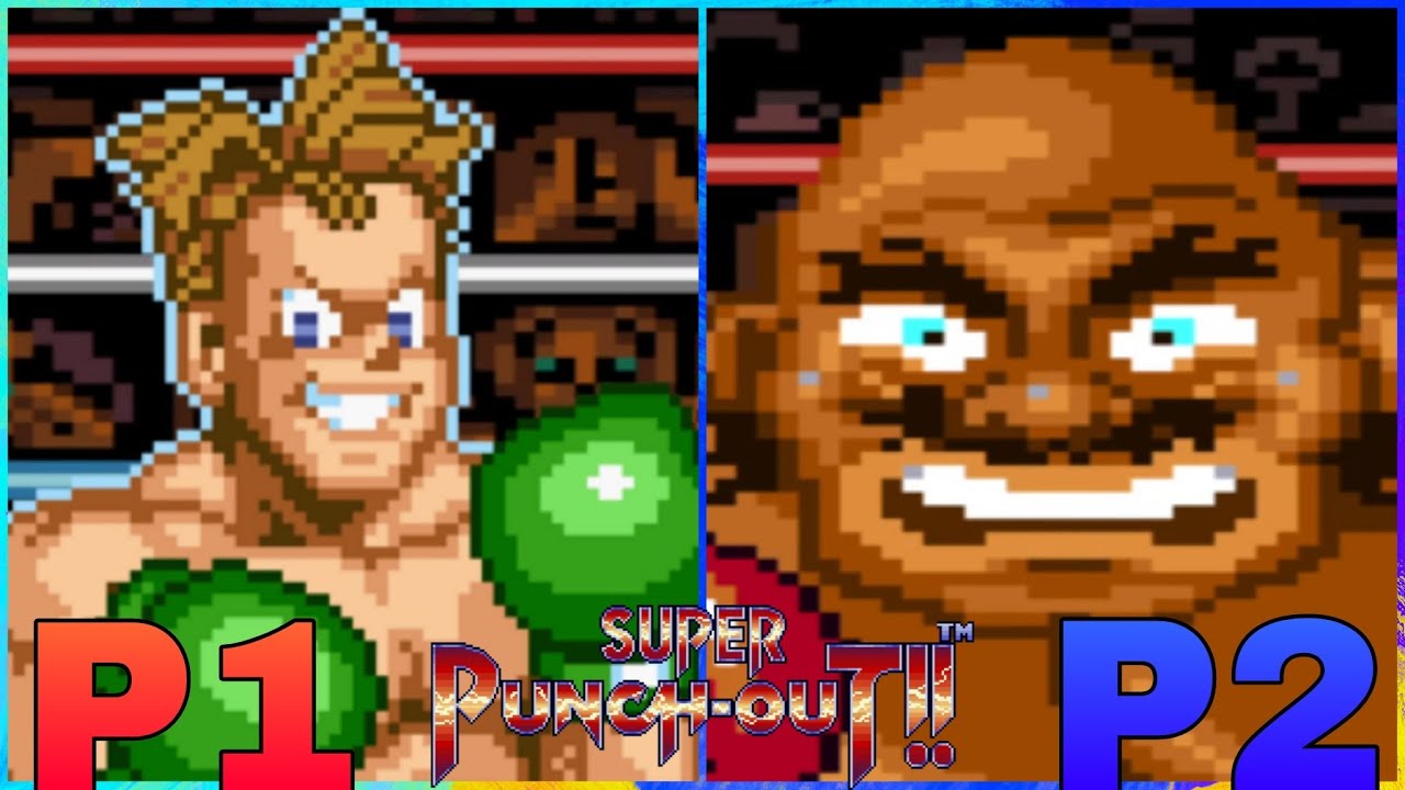 Super Punch-Out!! SNES 4K Gameplay - Little Mac Vs. Bald Bull - 2 Out ...