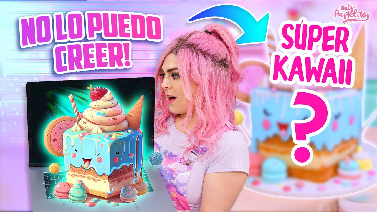 PASTEL DE INTELIGENCIA ARTIFICIAL EN LA VIDA REAL 🤯| MIS PASTELITOS ...