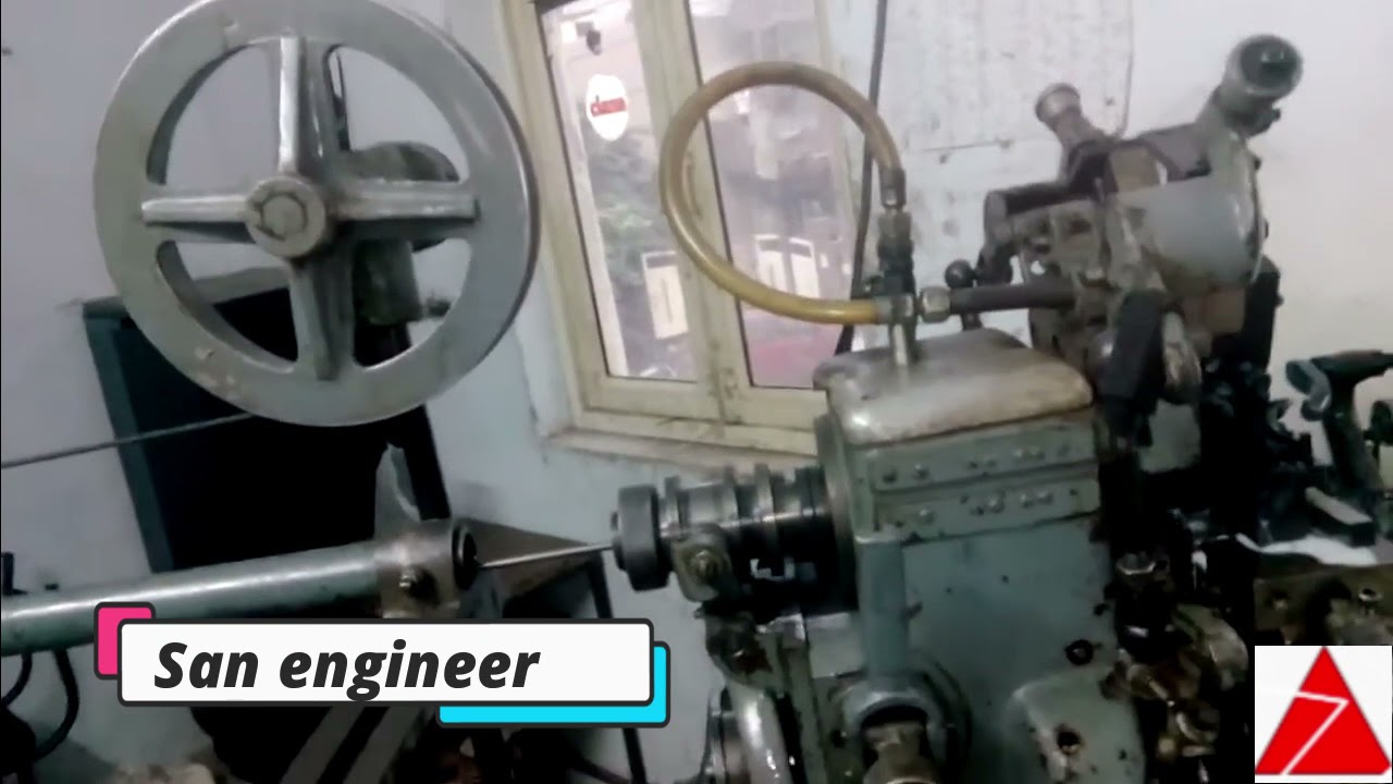How to work Traub machine, Precision turn Component How to make auto ...