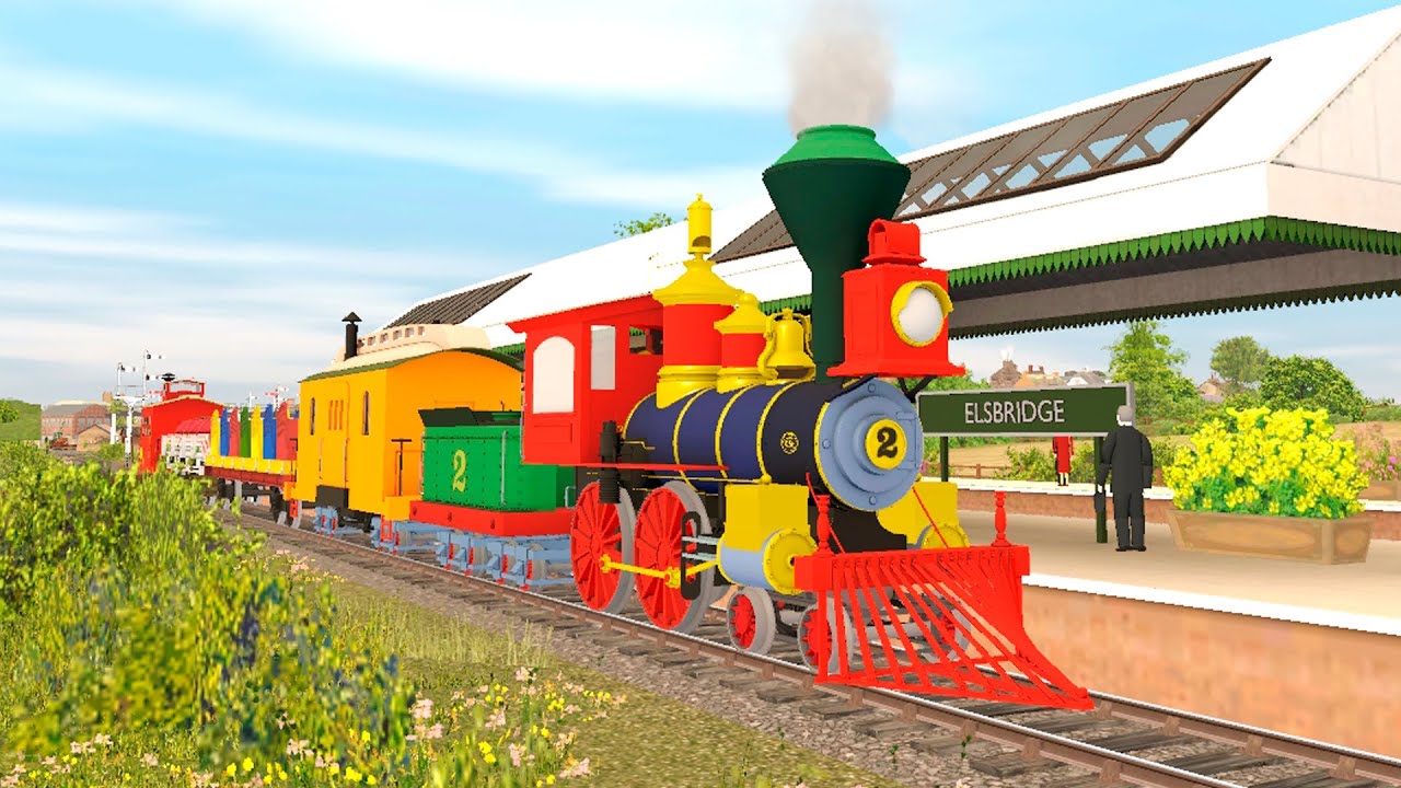 C.Jones The Mail Circus Steam Engine ~The Great Railway Adventure - YouTube