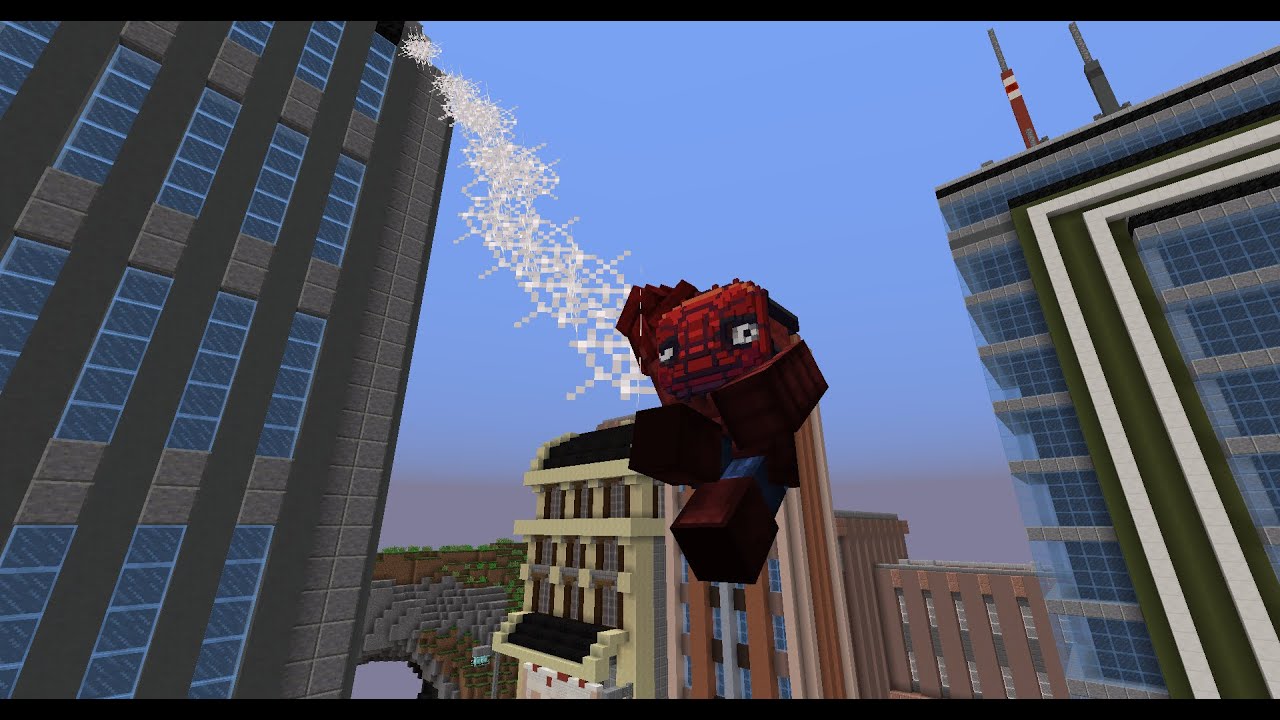 I AM THE SPOODERMAN!! (Smash Heroes, Hypixel Minecraft) - YouTube
