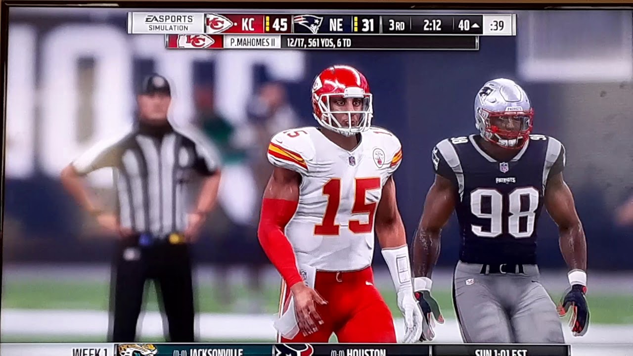 First game with Patrick Mahomes - YouTube