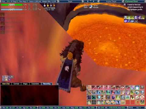 Everquest 2 Lavastorm Volcano Climbing - YouTube