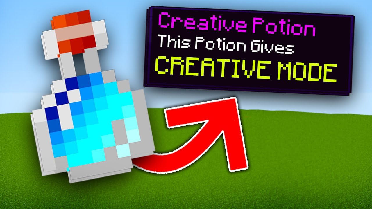 Minecraft, But I Added Custom Potions.... - YouTube