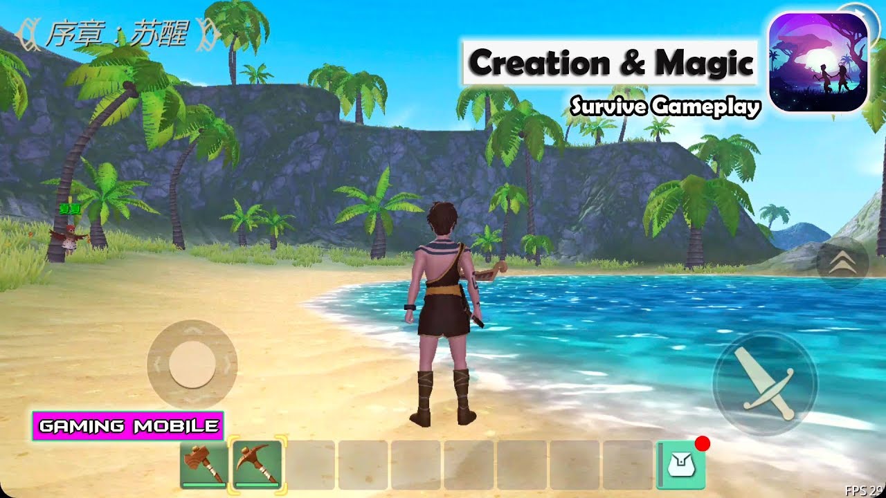 [Android/IOS] Creation and Magic (创造与魔法) - Survive Gameplay - YouTube