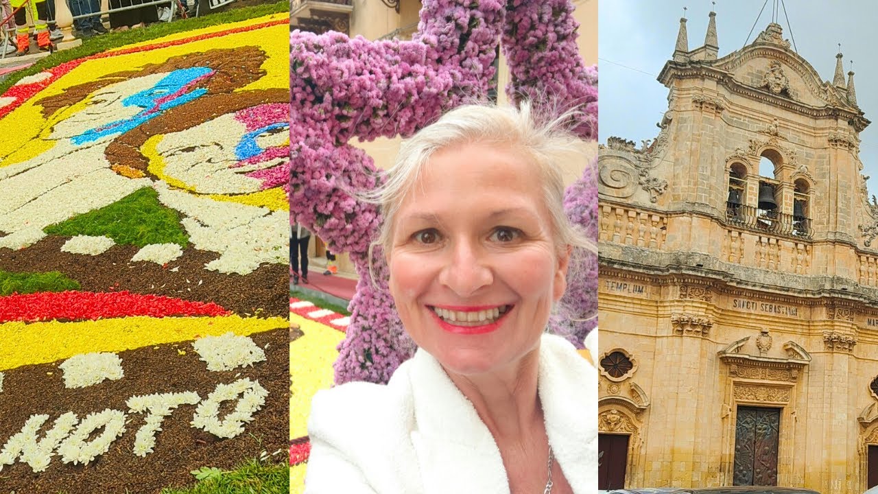 Stunning Noto Flower Festival & Emotional Melilli Ancestral Home Visit ...