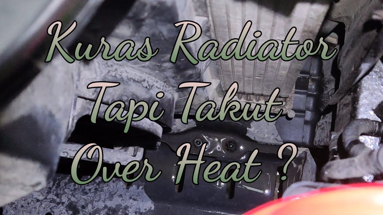tutorial kuras air radiator wuling confero S - YouTube