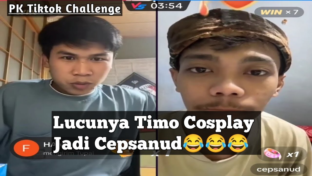 Kelucuan Timo Daisuke Cosplay Jadi Cepsanud Kocaknya🤣🤣🤣 - YouTube
