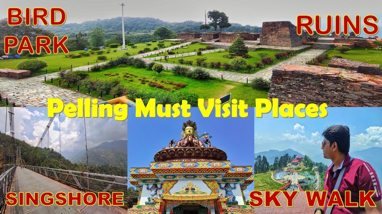 Pelling Tourist Places | Sky Walk | Singshore Bridge | Bird Park ...