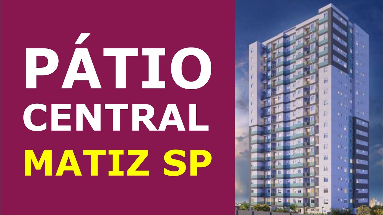Pátio Central - Matiz SP | Apartamento de 2 Dormitórios no Cambuci com ...