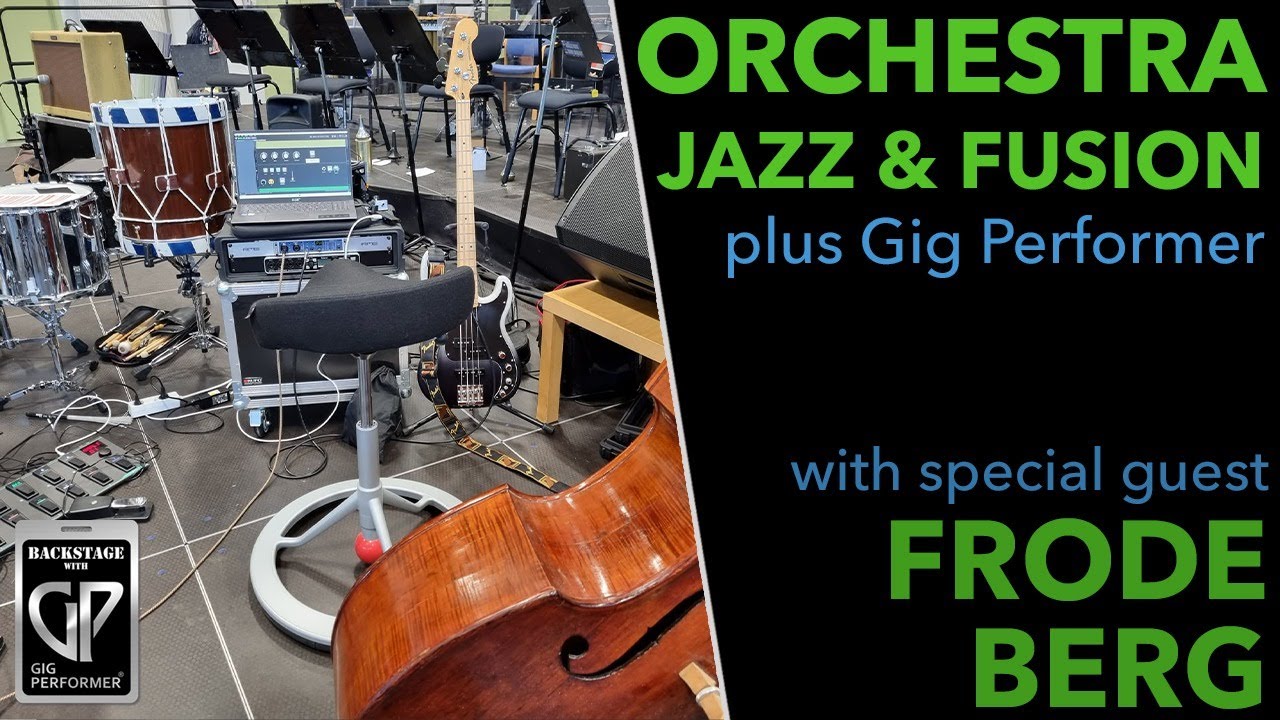 Gig Performer for Bassists with Frode Berg - YouTube