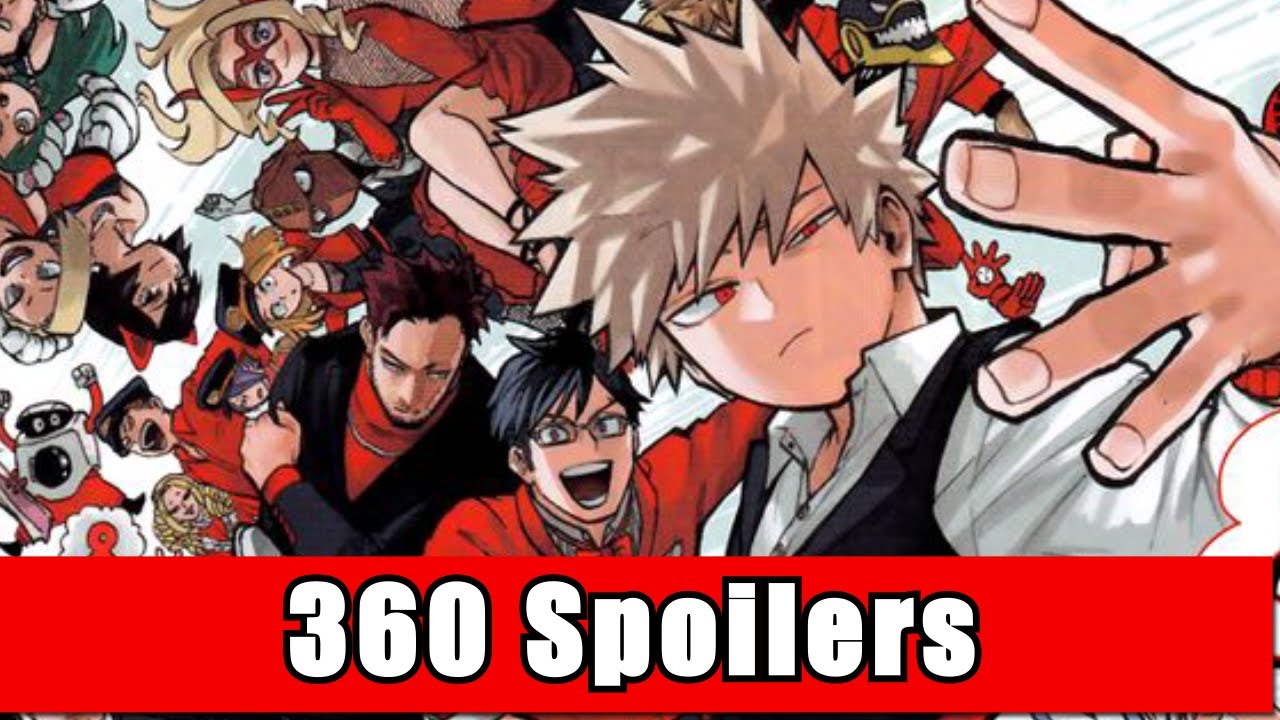 Spoilers For My Hero Academia 360: Bakugo Has Been And Always Will Be ...