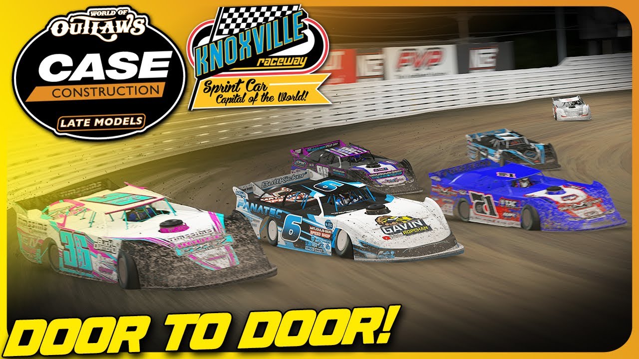 World of Outlaw Late Model - Knoxville Raceway - iRacing Dirt - YouTube