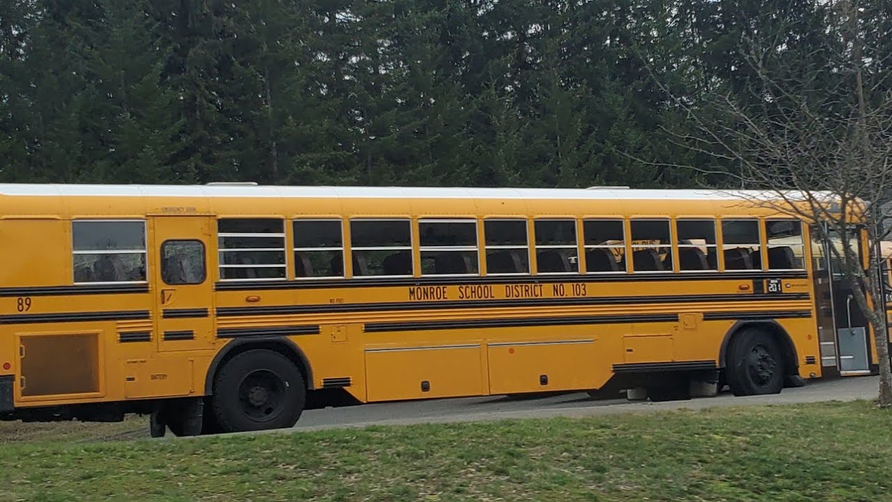 School Bus Field Trip Route!! A Fun Ride in a 2021 Bluebird T3RE (Bus ...