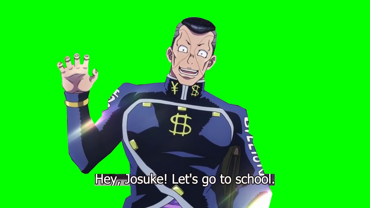 OI JOSUKE Green Screen - YouTube