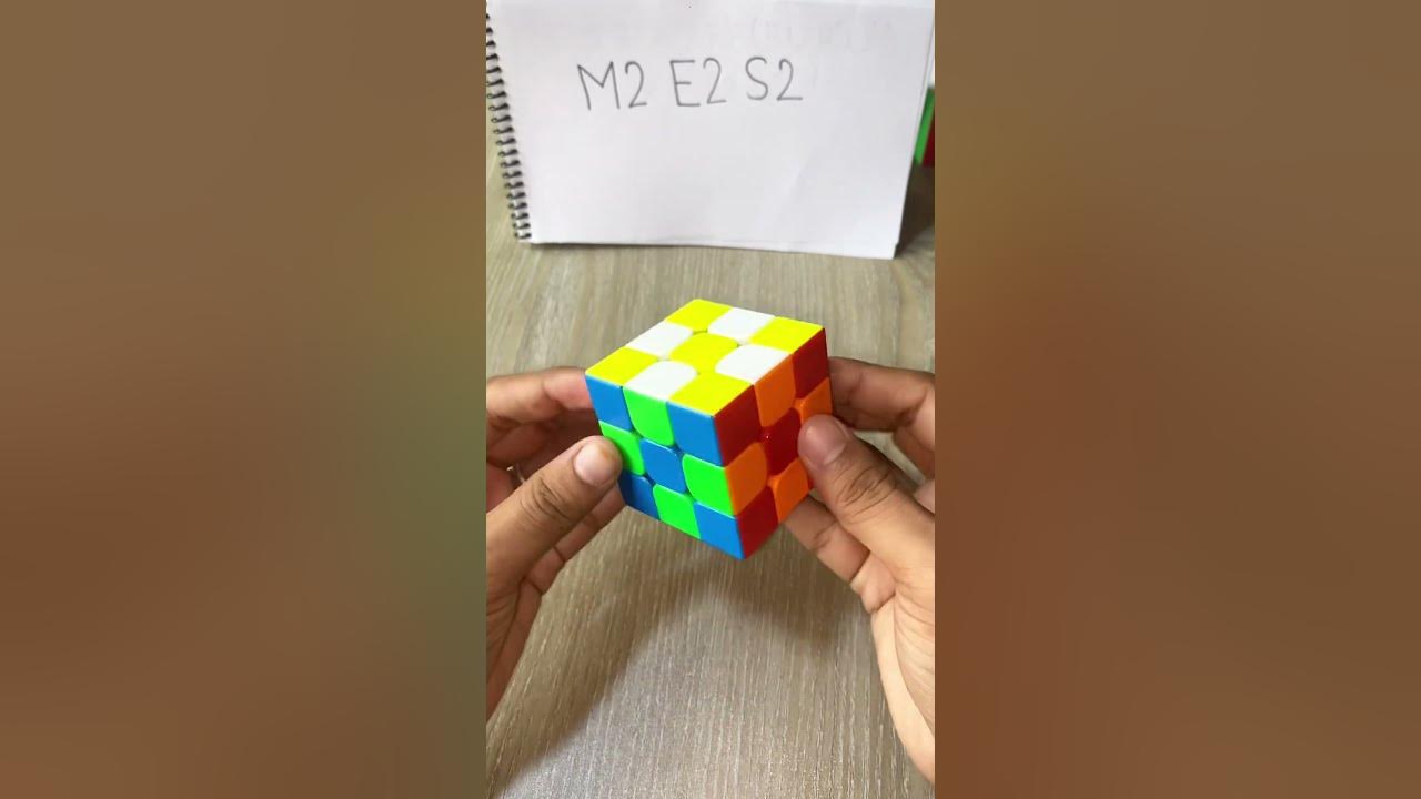 how to learn 3x3 Rubik's cube pattern algorithm. v1 #trending #shorts # ...