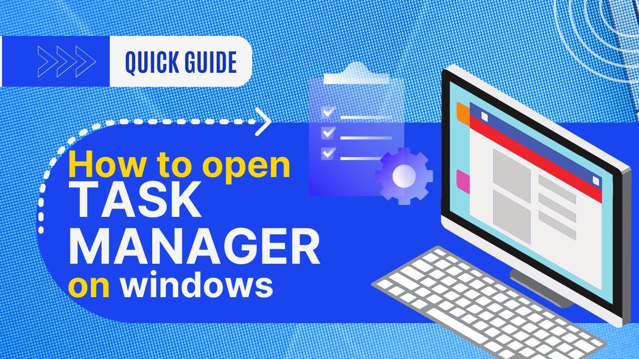 💻 How to Open Task Manager on Windows 10 2025 [Quick Guide] - YouTube