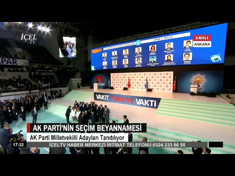 #Canlı 24.05.2018 AK PARTİ'NİN SEÇİM BEYANNAMESİ