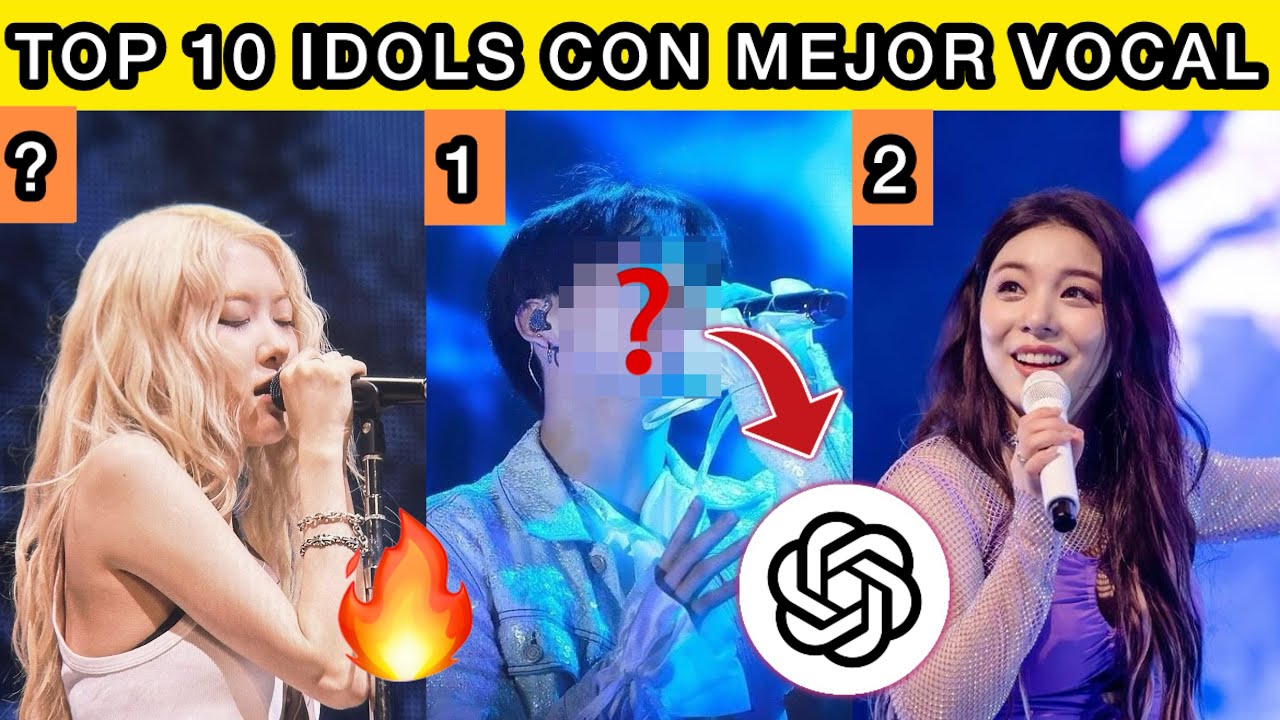 🔴TOP 10 IDOLS CON MEJOR VOCAL SEGUN KPOPERS EN REDES SOCIALES🎤🔥-RANKING ...