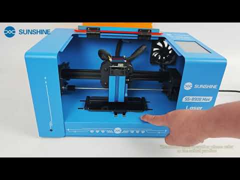 SUNSHINE SS-890B Mini Laser Screen Removal Machine - User Manual