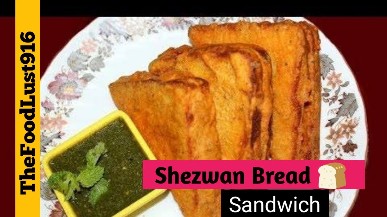 Shezwan Bread Pakoda | Stuffed Bread Pakoda | Pakoda Recipe | Best ...