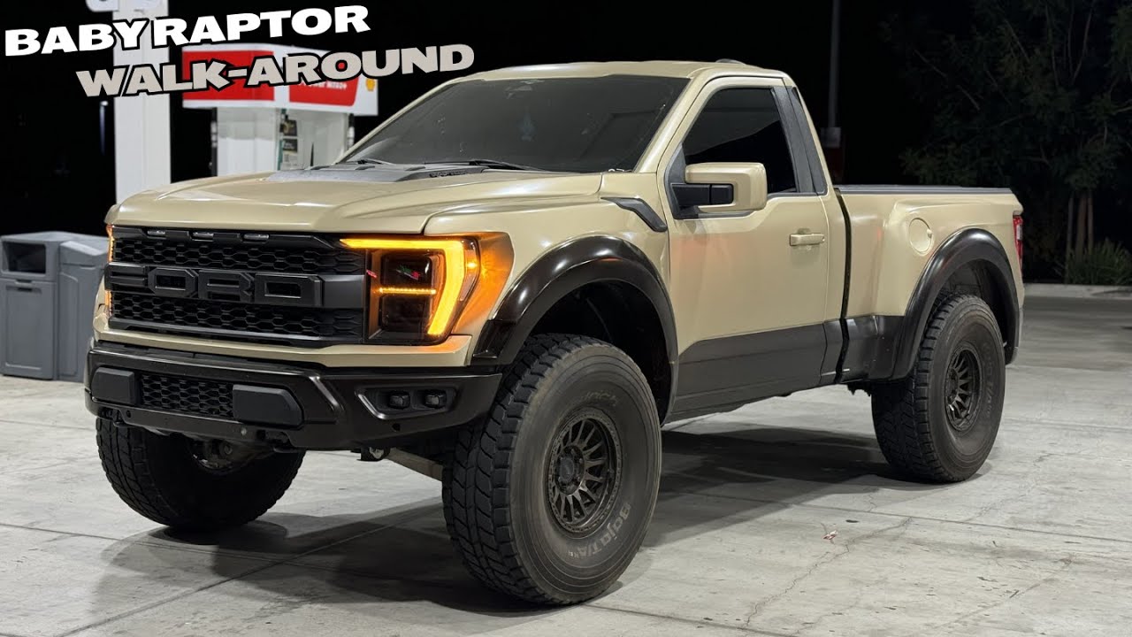 single-cab raptor walk-around (on 39's!!) - YouTube