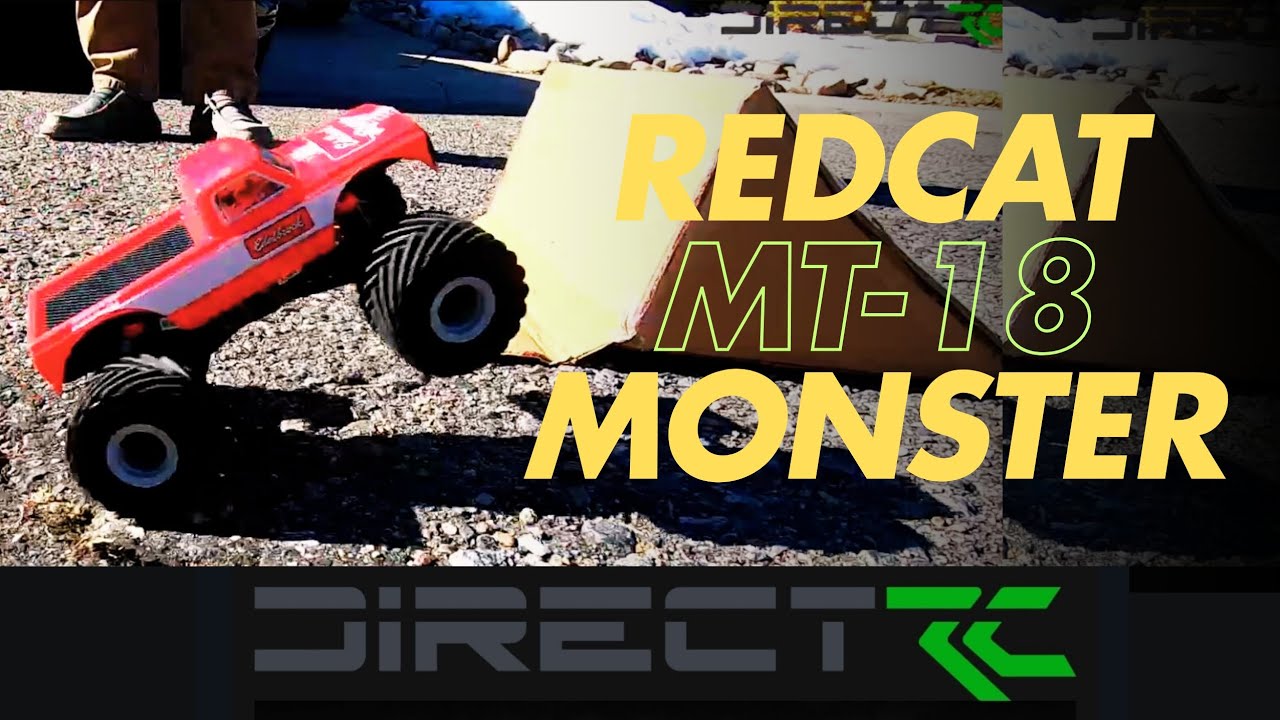 Mini RC Monster Truck That Actually Looks Real: Redcat MT-18 - YouTube