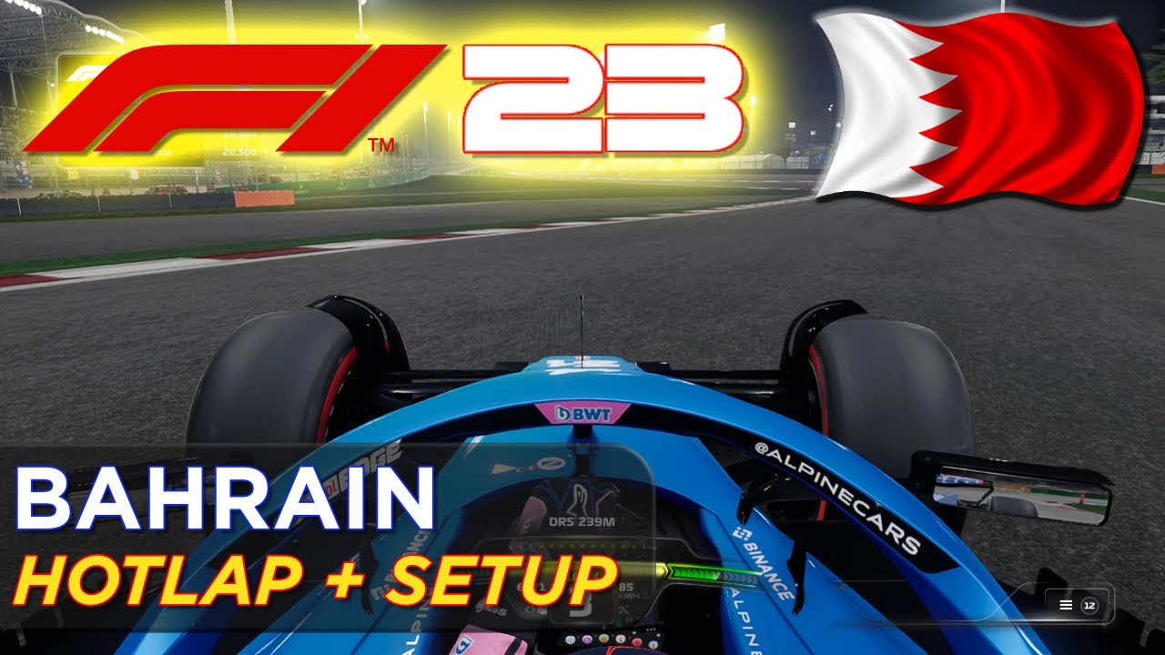 Reglage F1 23 Bahrain